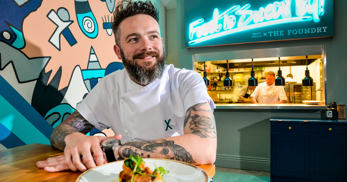 Celebrity chef dons his whites for Sporting Social | Jane Tomlinson Appeal